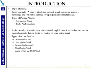 Types of Attack in Information and Network Security | PPT