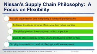 Nissan Creating Operational Resiliency | PPTX