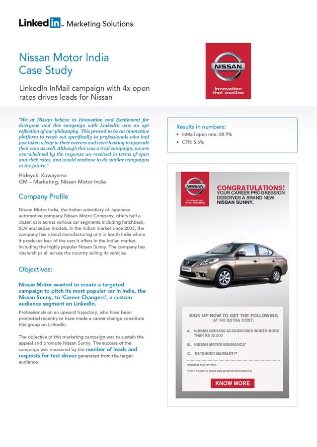 Nissan Motor Case Study | PDF