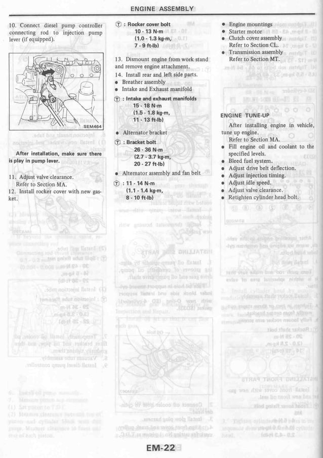 Nissan diesel engines_sd22_sd23_sd25_sd33 | PDF