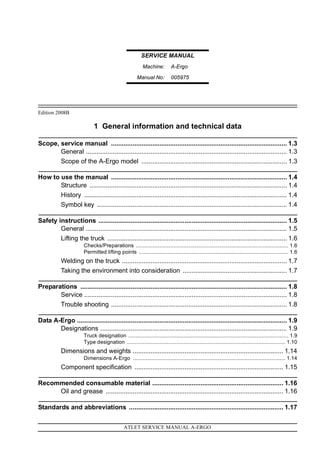 Nissan Forklift A-frame - AJN Series Service Repair Manual.pdf
