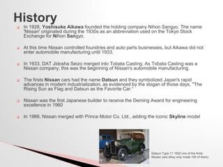 Nissan motor company angel franganillo me2 | PPTX