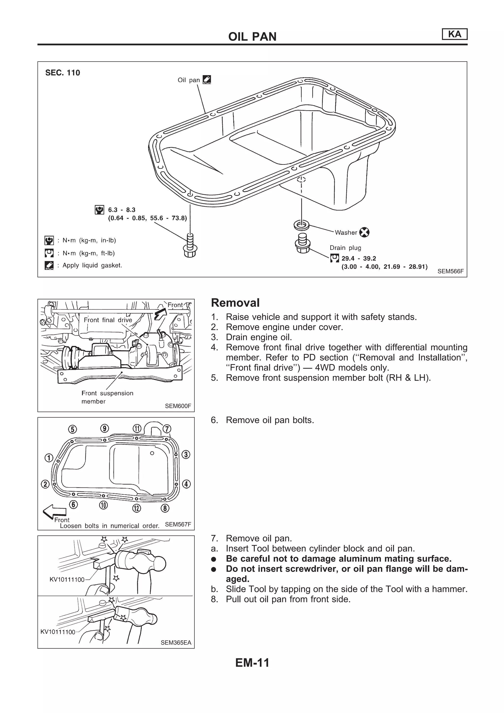 Nissan qd32 engine_service_manual | PDF