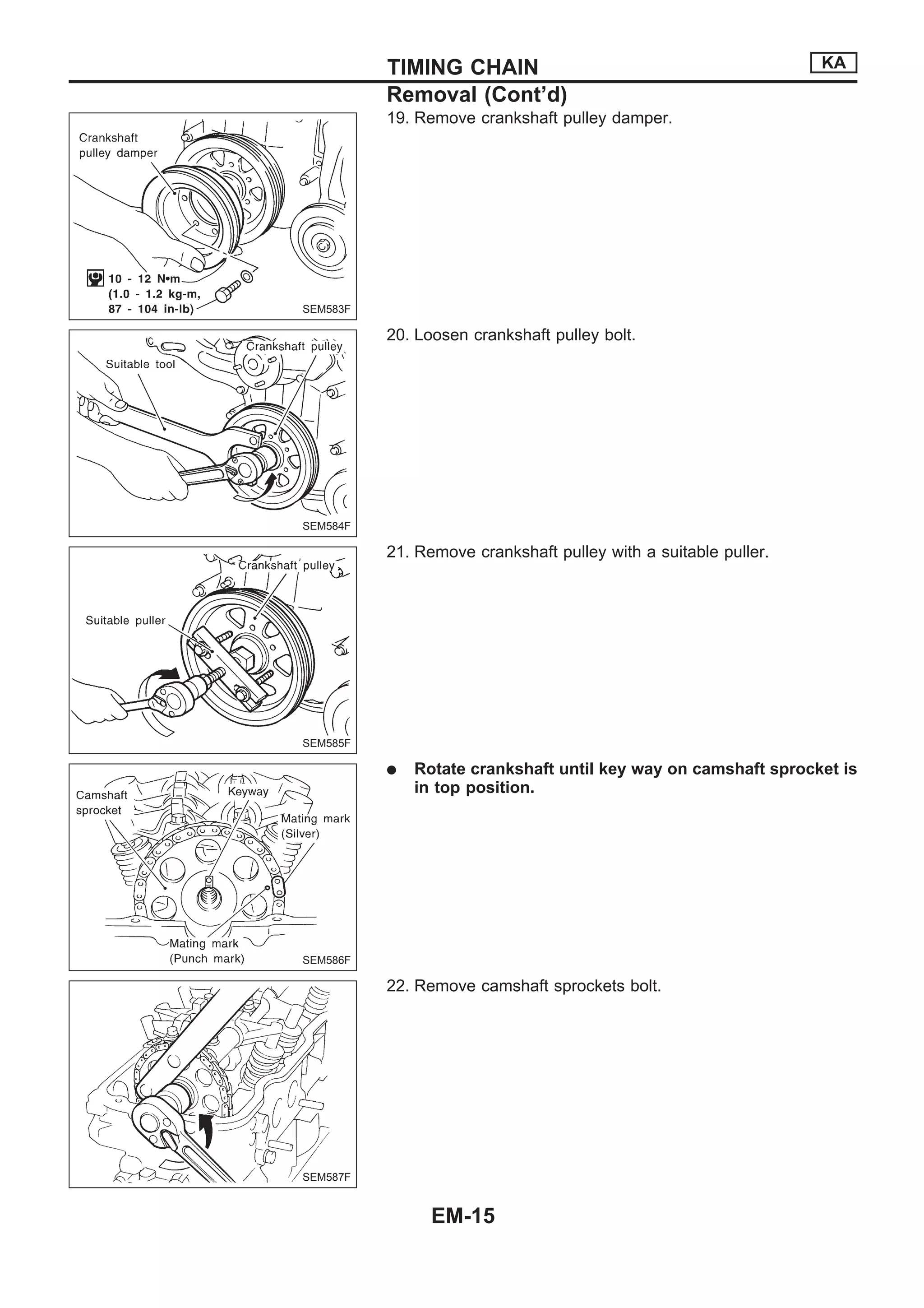 Nissan qd32 engine_service_manual | PDF