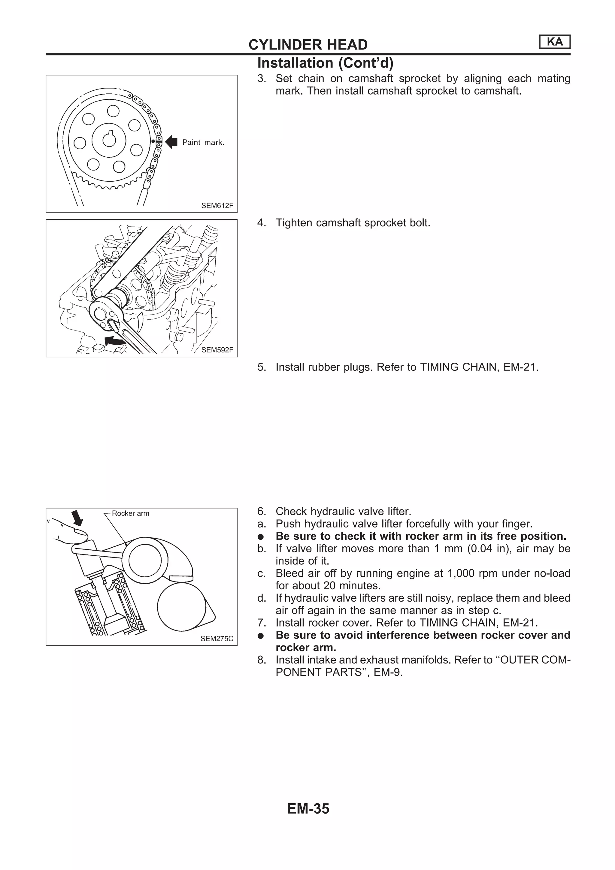 Nissan qd32 engine_service_manual | PDF