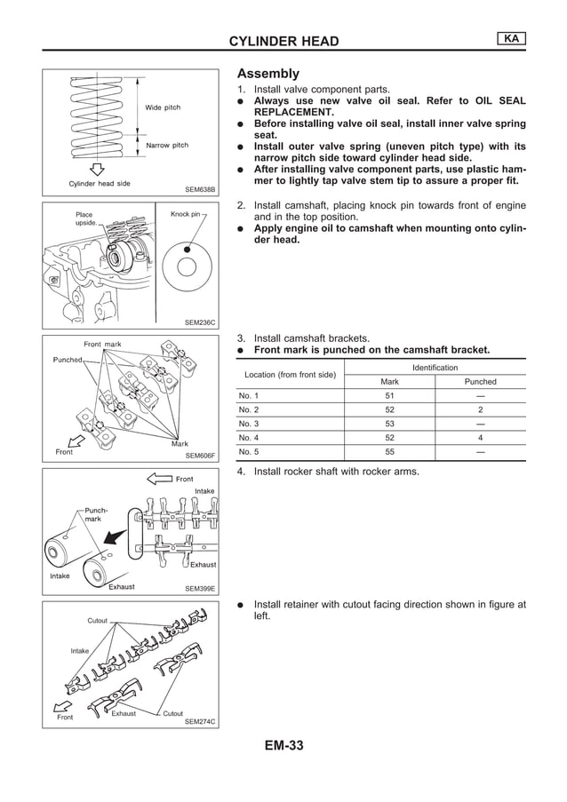 Nissan qd32 engine_service_manual | PDF