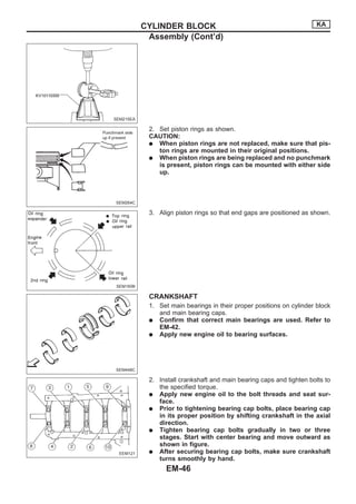 Nissan qd32 engine_service_manual | PDF
