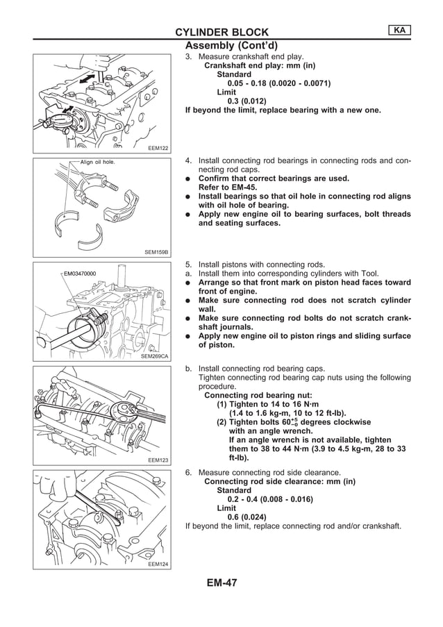Nissan qd32 engine_service_manual | PDF
