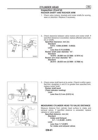 Nissan qd32 engine_service_manual | PDF