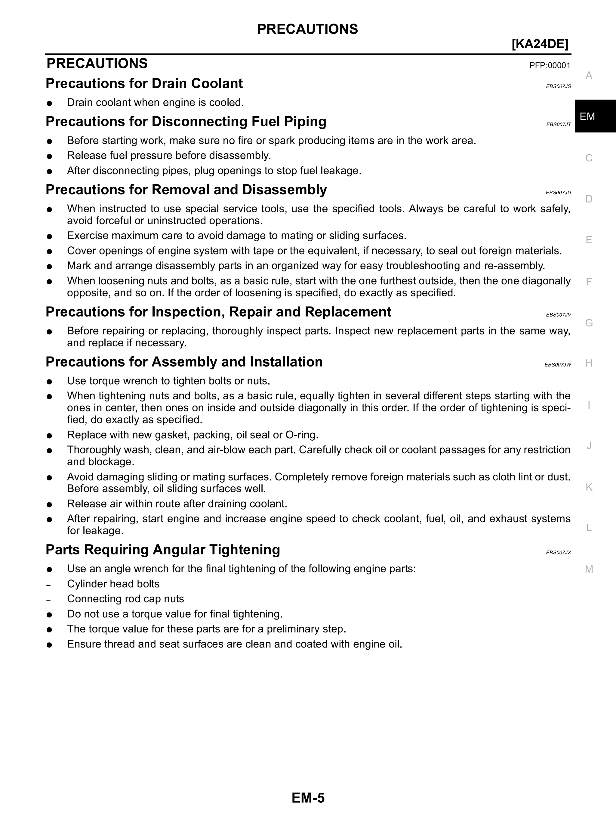 Nissan zd30 dd_and_ka24de_engines_service_manual | PDF
