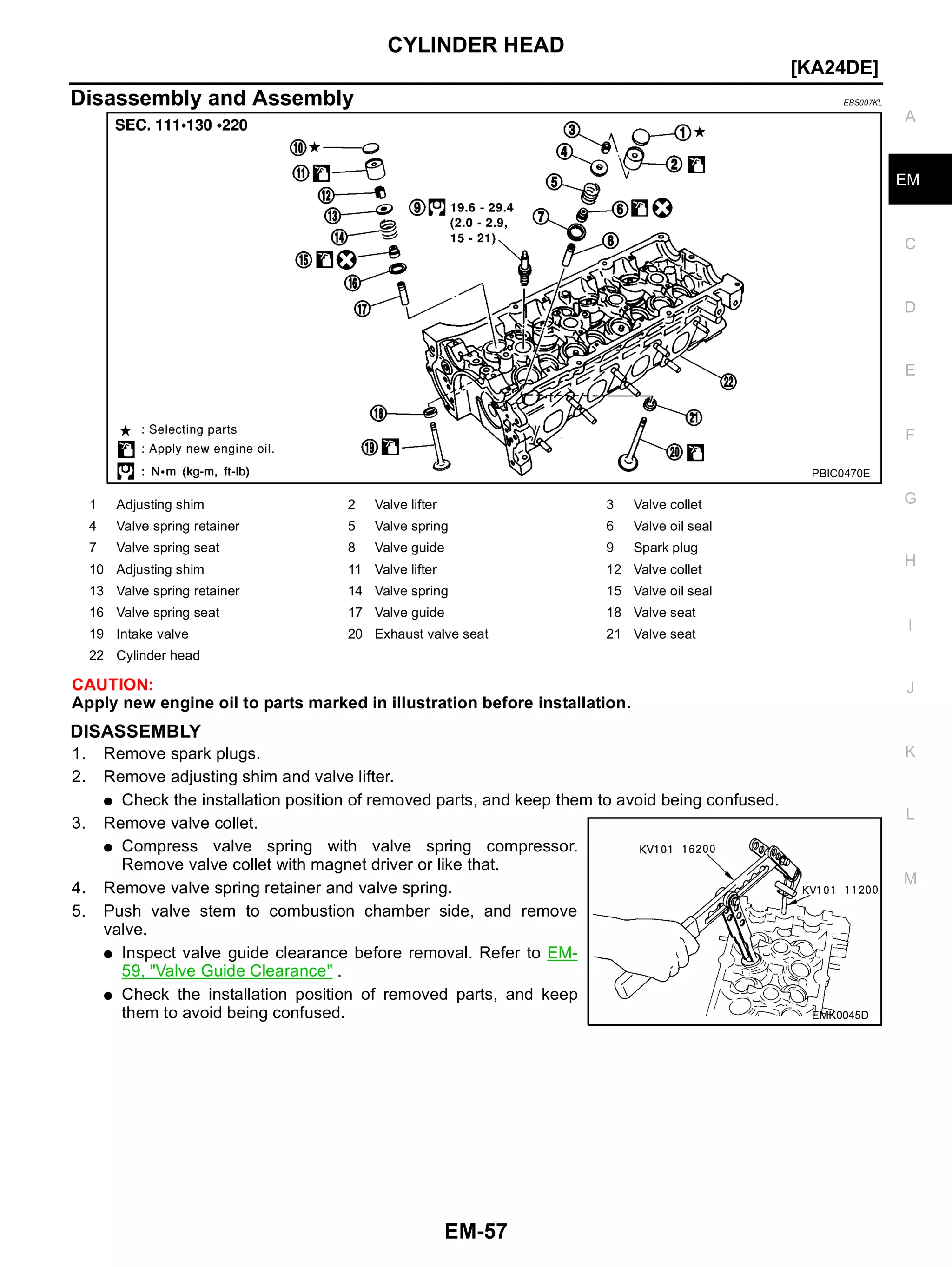 Nissan zd30 dd_and_ka24de_engines_service_manual | PDF