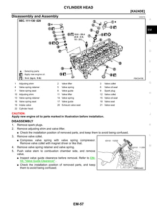 Nissan zd30 dd_and_ka24de_engines_service_manual | PDF