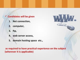 Nissi On Job Training | PPT | Web Development | Internet