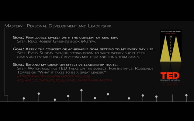 Mastery Journal Timeline | PPTX