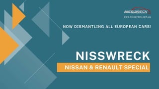 Nisswreck | PPTX | Automotive Industry | Industries