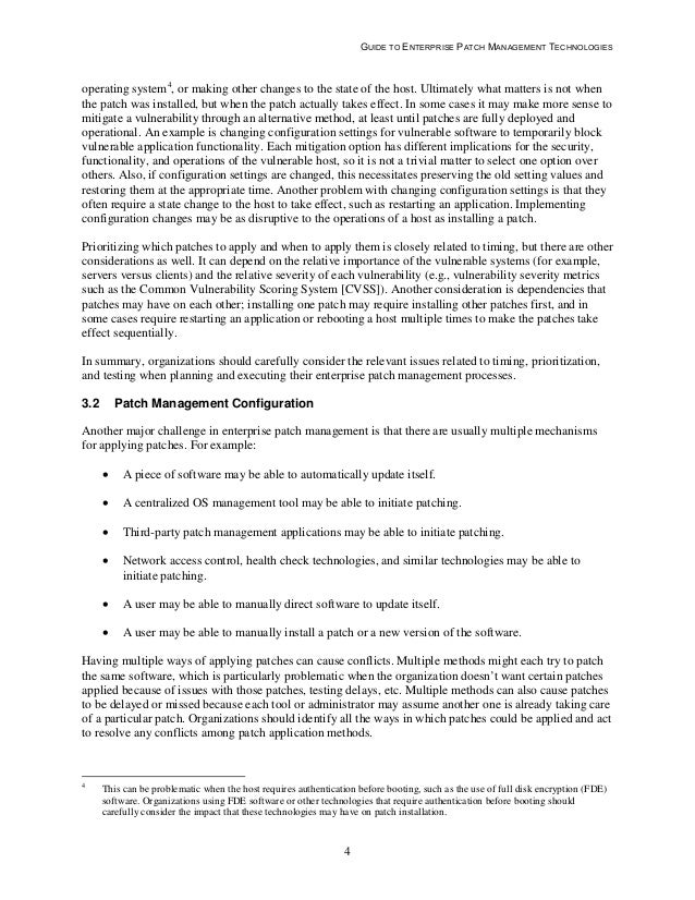 Nist Patch Management Policy Template Nist Patch Management Policy Template