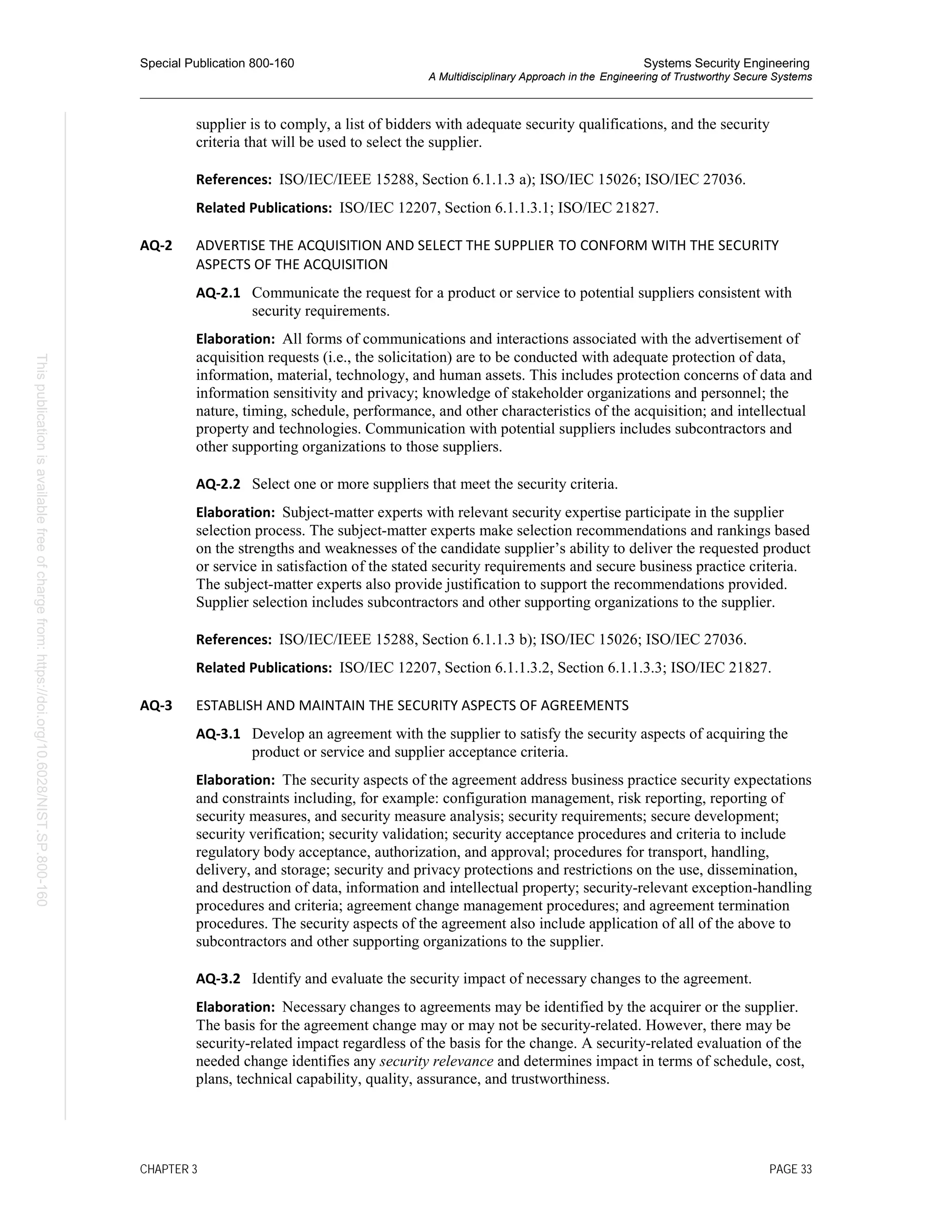 NIST releases SP 800-160 Multi-discplinary approach to cybersecurity | PDF
