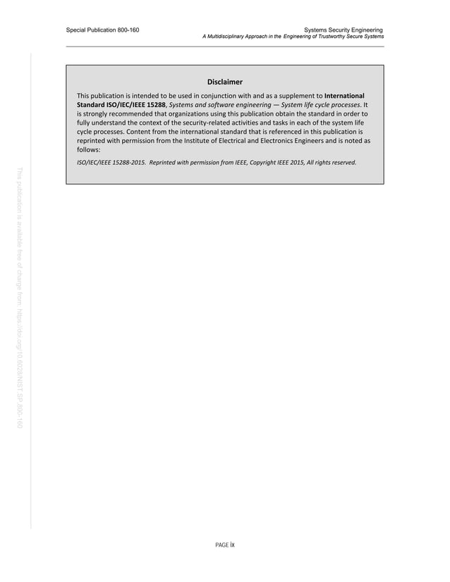 NIST releases SP 800-160 Multi-discplinary approach to cybersecurity ...