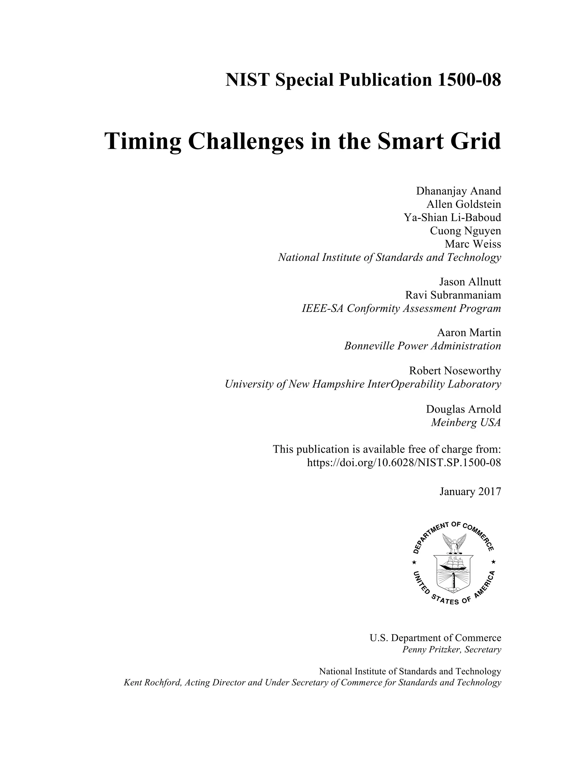 Timing Challenges in the Smart Grid | PDF