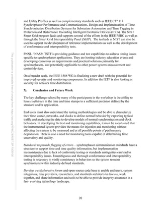 Timing Challenges in the Smart Grid | PDF