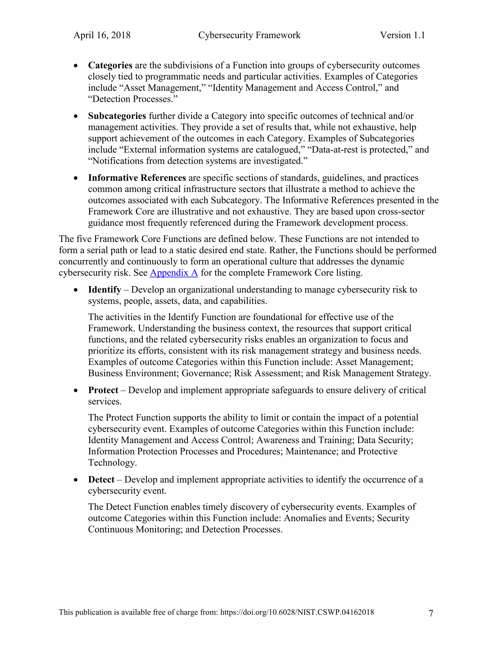 Framework for Improving Critical Infrastructure Cybersecurity - Nist.…