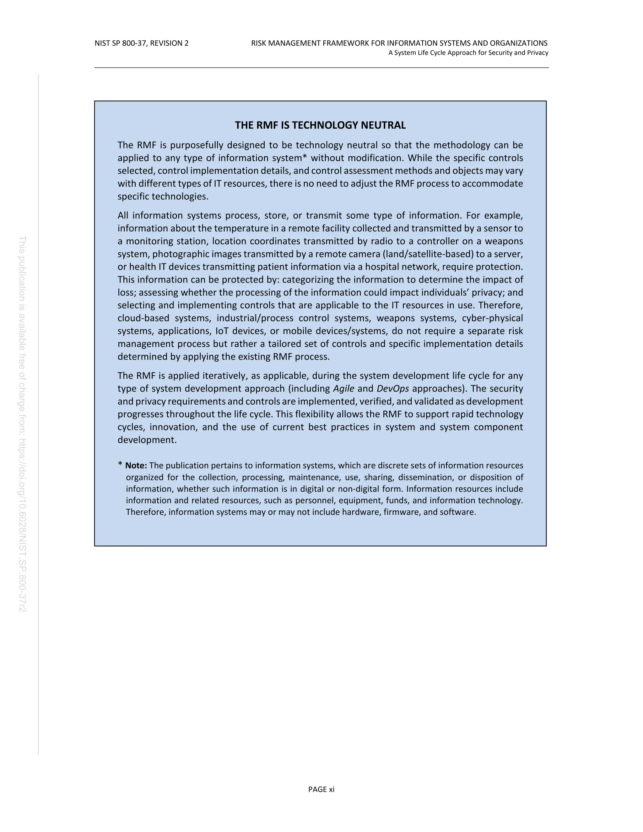 National Institute of Standards and Technology (NIST) Risk Management ...