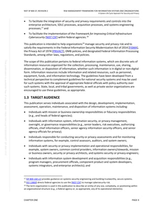 National Institute of Standards and Technology (NIST) Risk Management ...