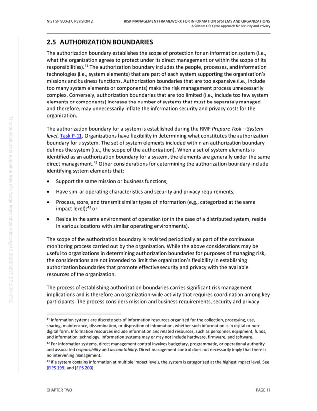 National Institute of Standards and Technology (NIST) Risk Management ...