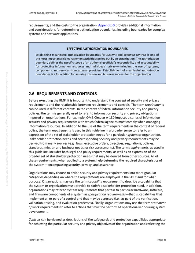 National Institute of Standards and Technology (NIST) Risk Management ...