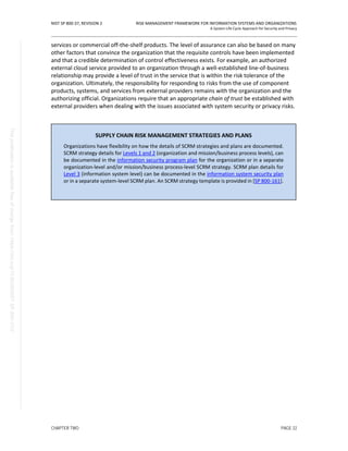 National Institute of Standards and Technology (NIST) Risk Management ...