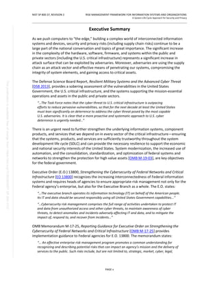 National Institute of Standards and Technology (NIST) Risk Management ...