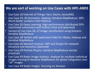 HPC-ABDS: The Case for an Integrating Apache Big Data Stack with HPC | PPT