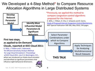 Comparing VM Placement Algorithms for On-Demand Clouds | PPT