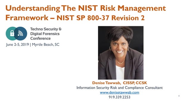 Understanding the NIST Risk Management Framework: 800-37 Rev. 2 | PDF