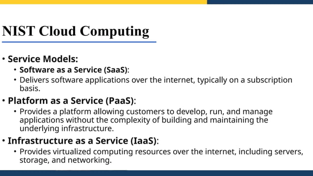 NIST CLOUD ARCHITECTURE OK NOW GOOD VERY | PPT