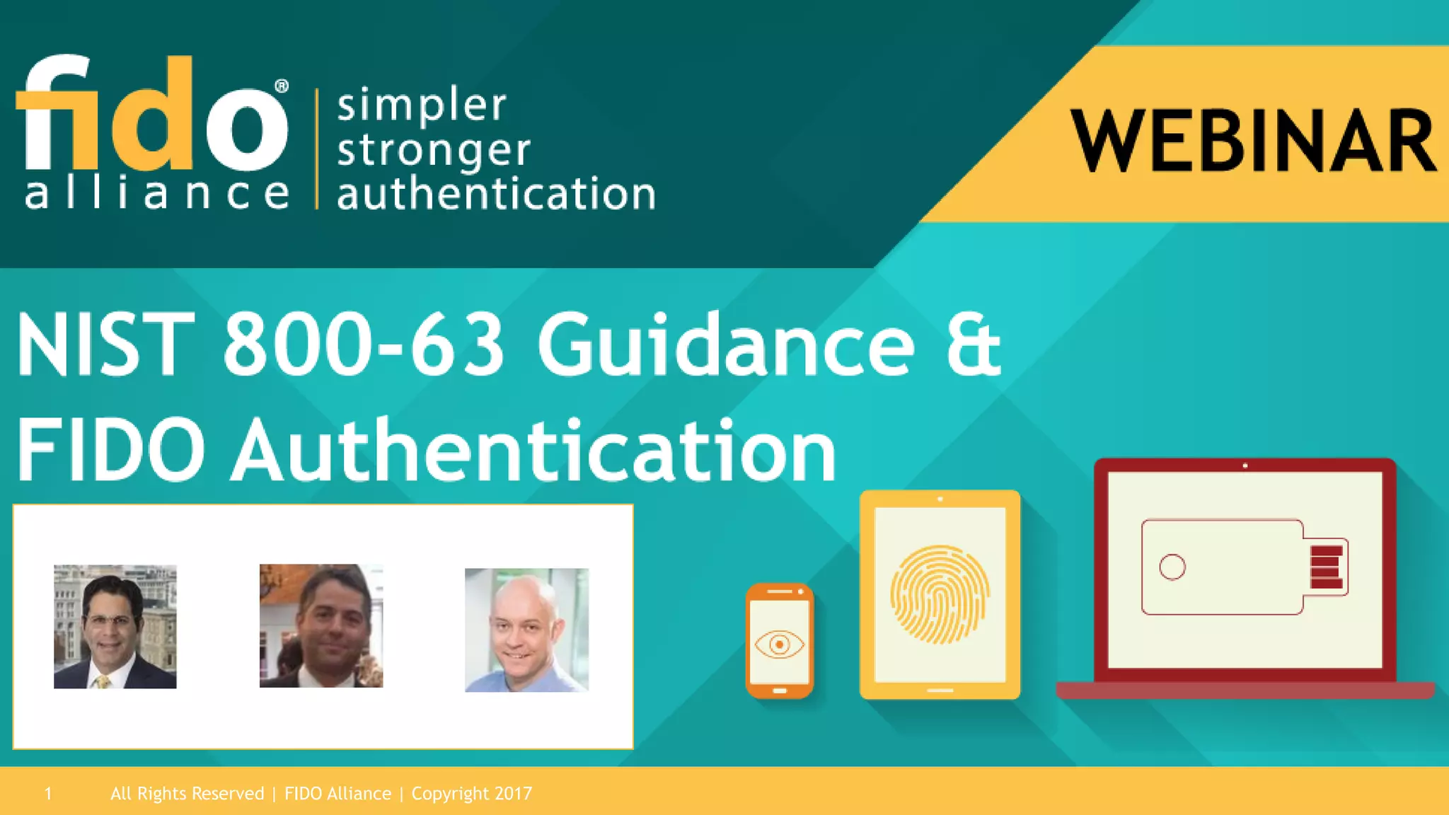 NIST 800-63 Guidance & FIDO Authentication | PDF