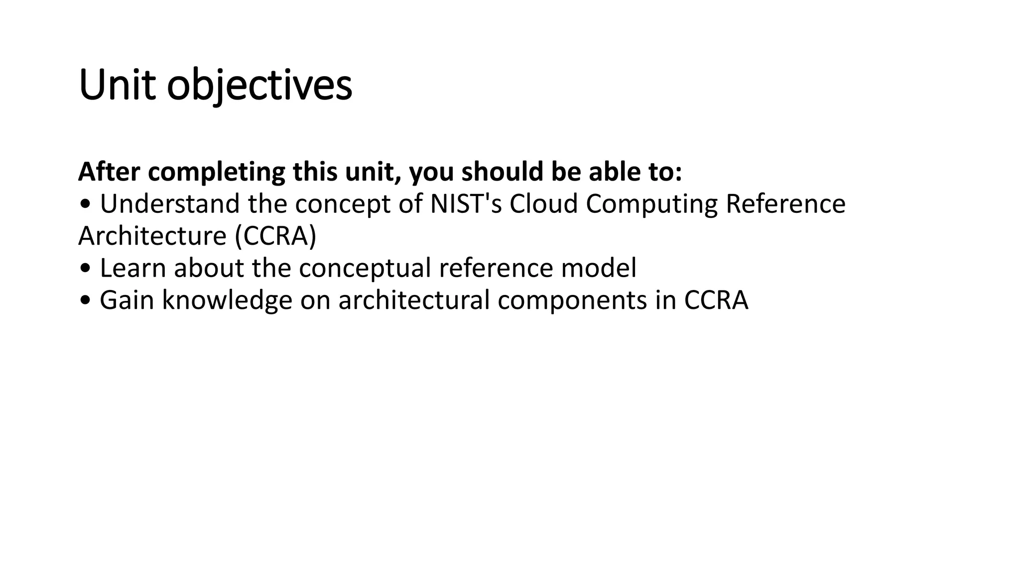 NIST CCRA.pptx for cloud computing and virtualization | PPTX