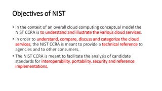 NIST CCRA.pptx for cloud computing and virtualization | PPTX