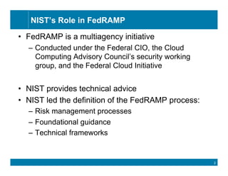 Federal Risk and Authorization Management Program (FedRAMP) | PDF