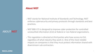 NIST Compliance & Data Centric Security | PPTX