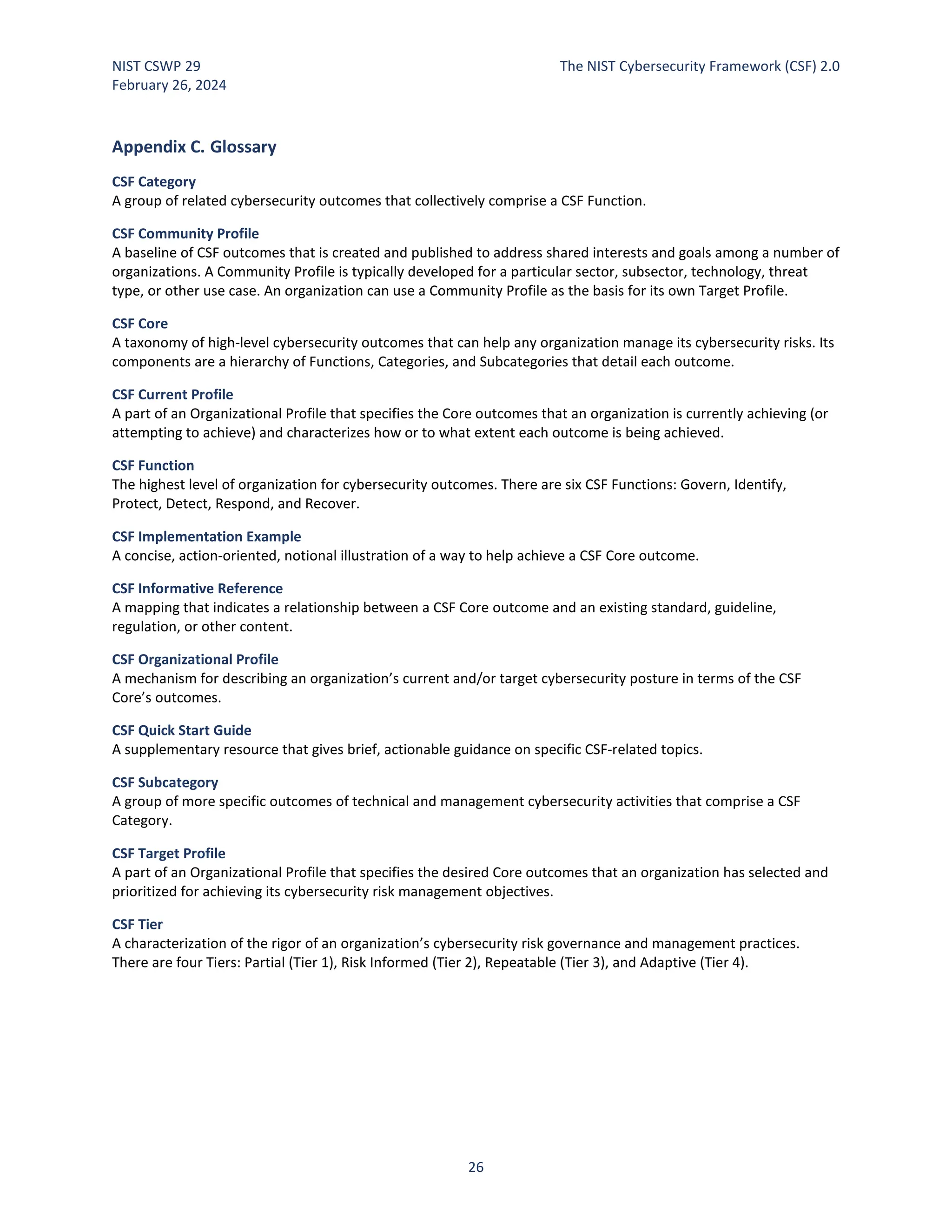 National Institute of Standards and Technology (NIST) Cybersecurity ...