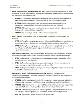 National Institute of Standards and Technology (NIST) Cybersecurity ...