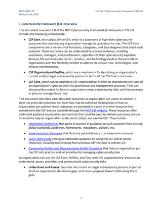 National Institute of Standards and Technology (NIST) Cybersecurity ...