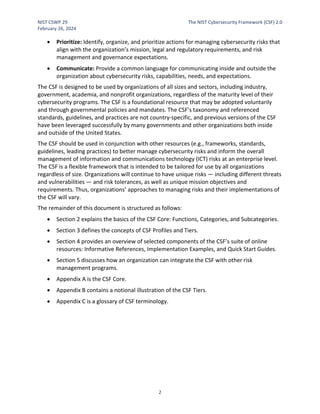 National Institute of Standards and Technology (NIST) Cybersecurity ...