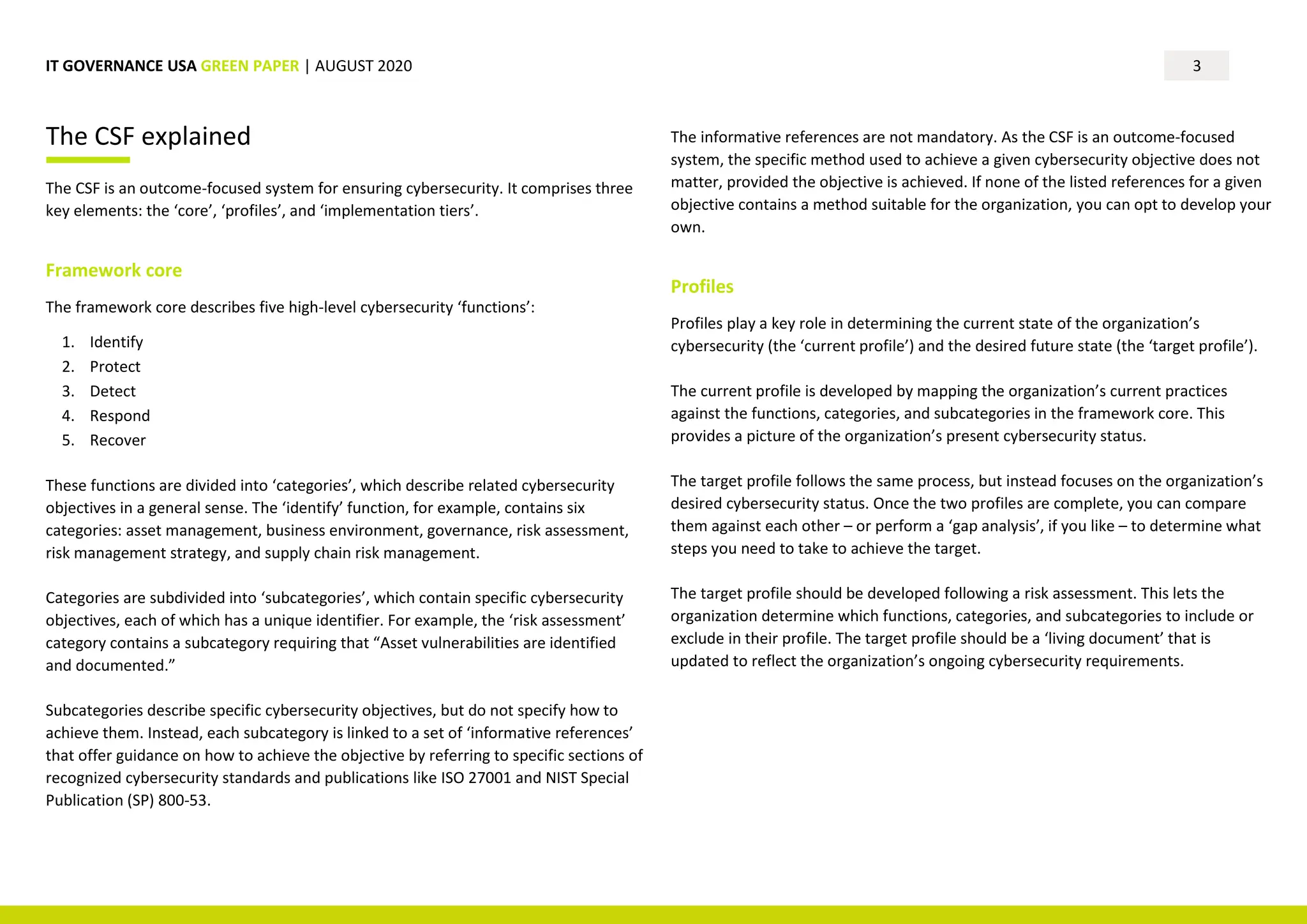 NIST to CSF to ISO or EC 27002 2022 with NIST | PDF