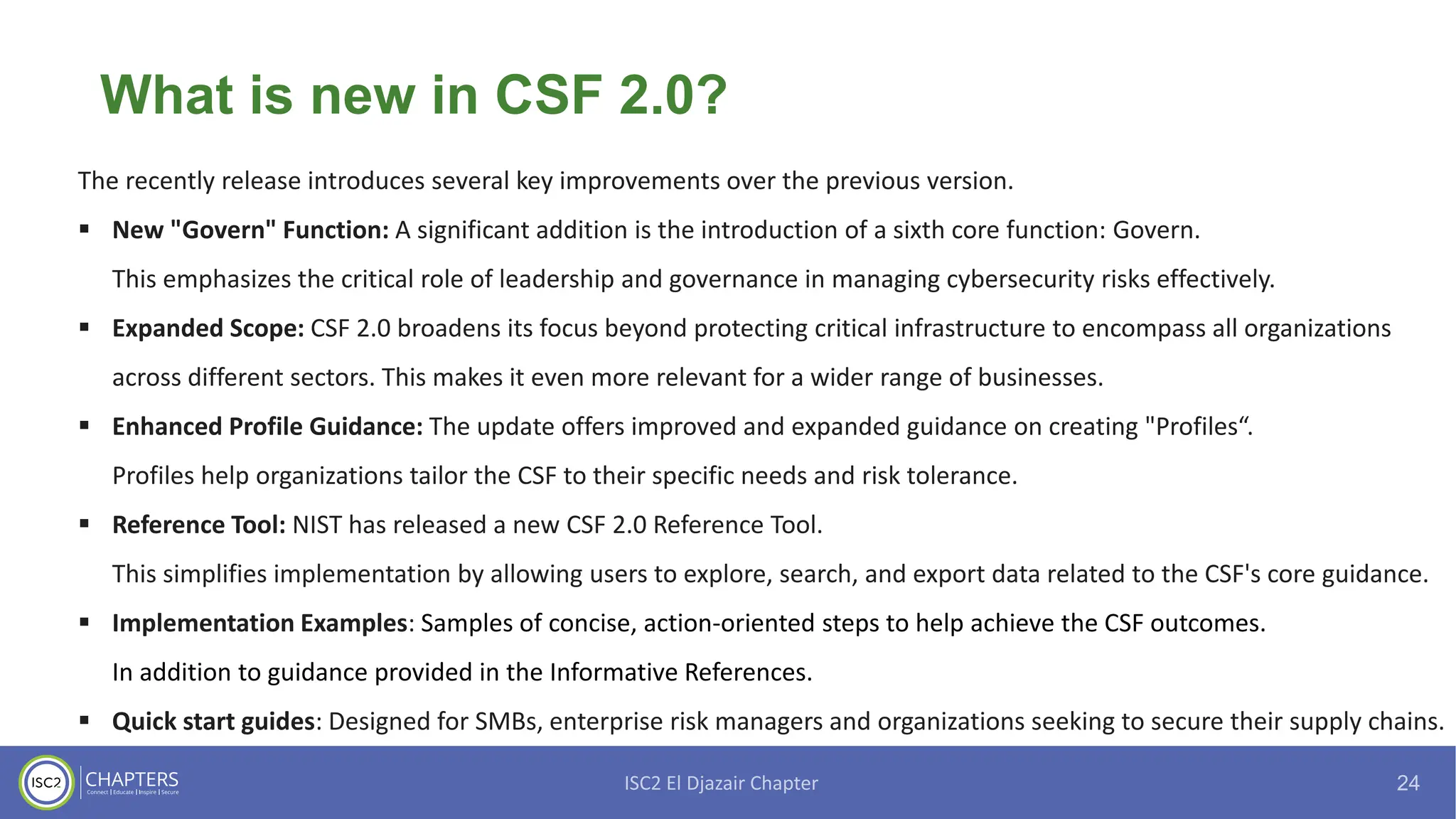 NIST Cybersecurity Framework (CSF) 2.0 Workshop | PDF