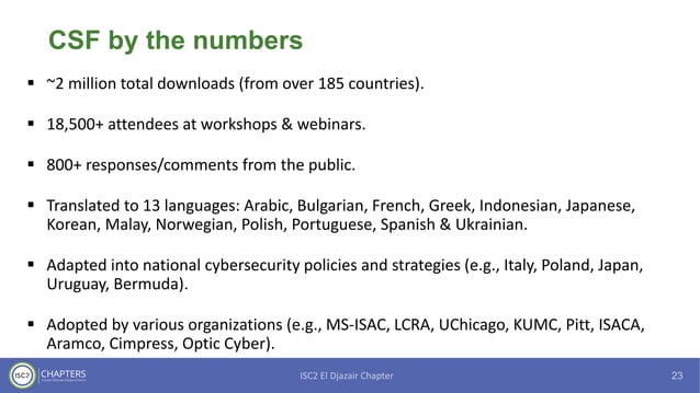 NIST Cybersecurity Framework (CSF) 2.0 Workshop | PDF | Information and ...