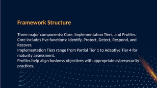 NIST Cybersecurity Framework presentatio | PPT