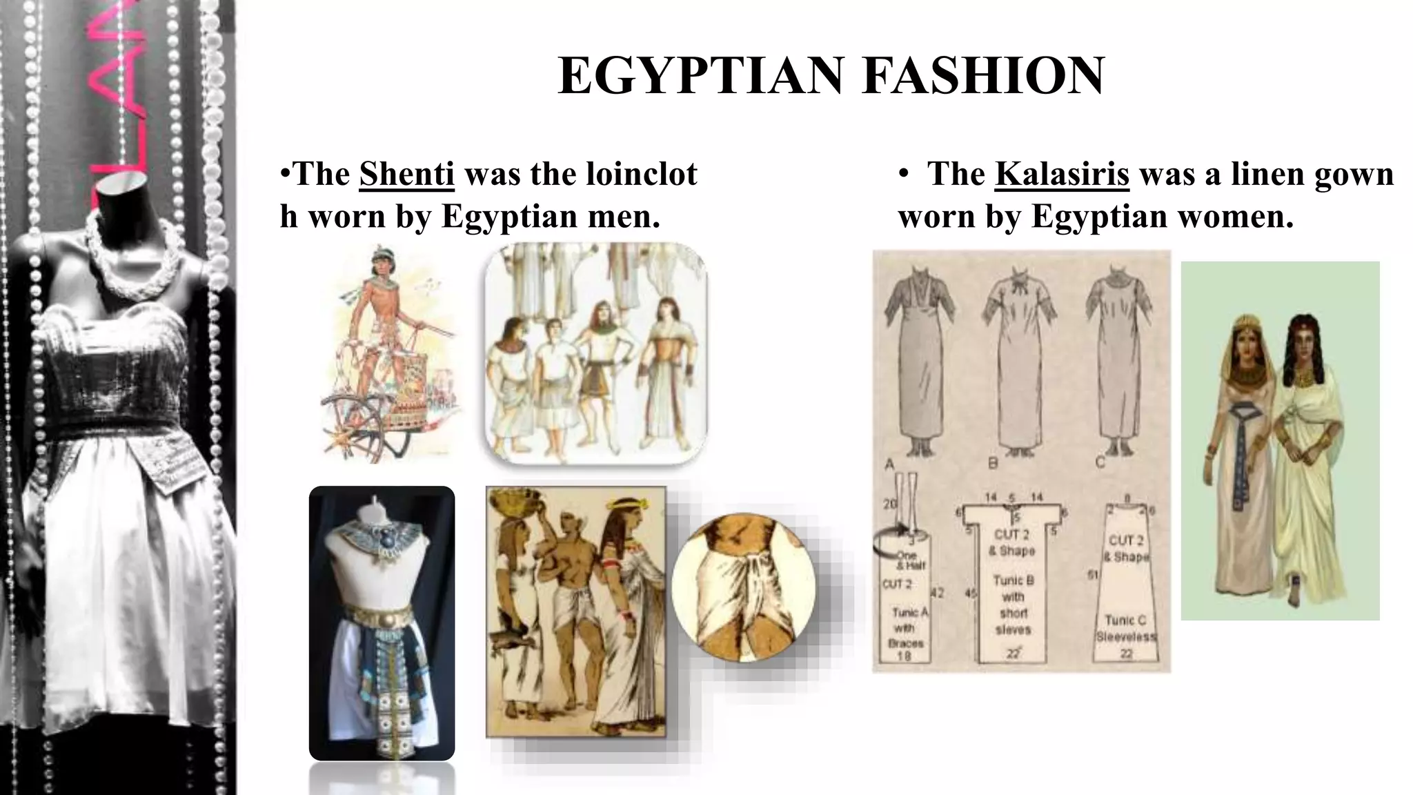 fashion history timeline | PPTX