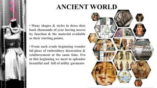 fashion history timeline | PPTX